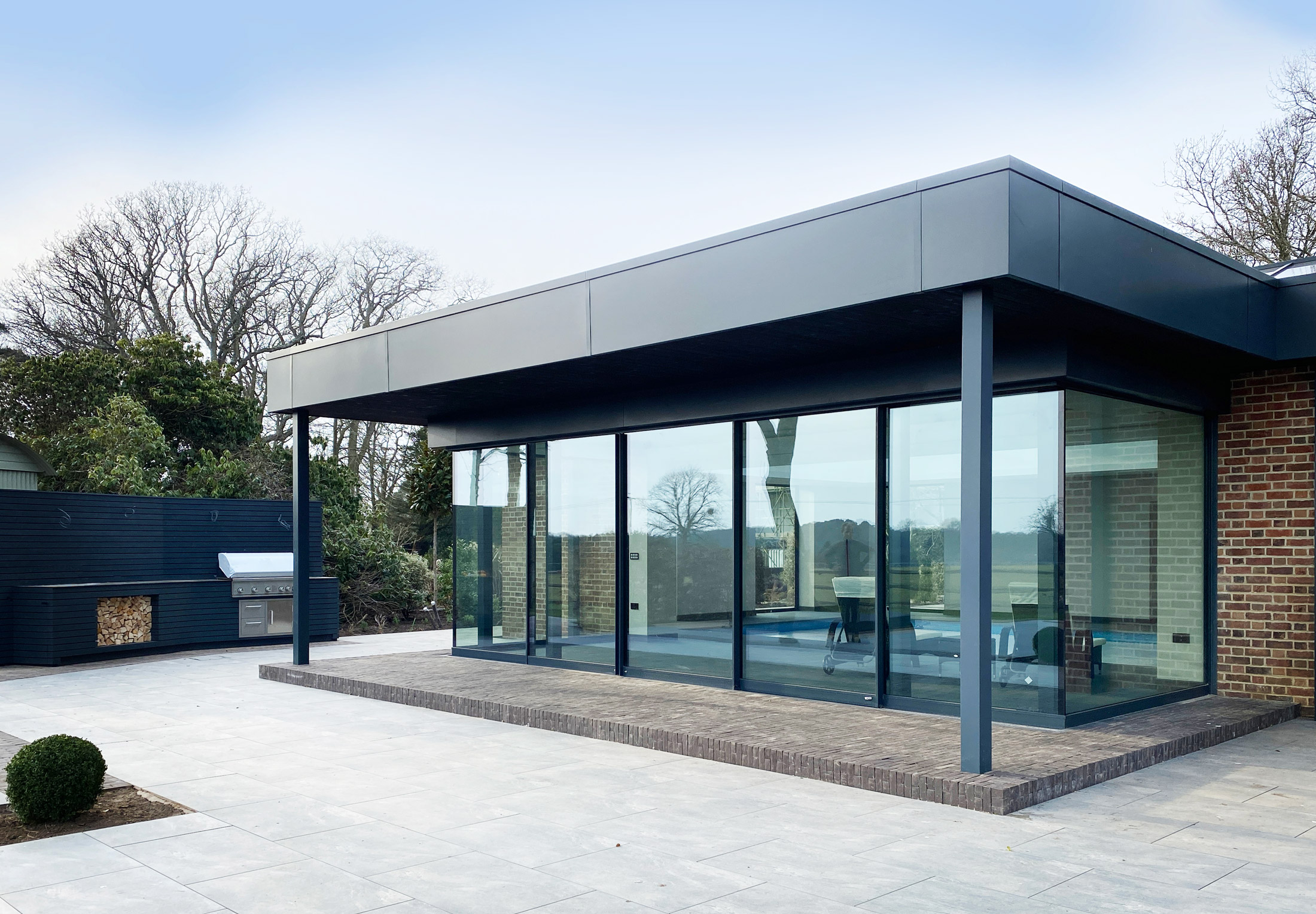 Pool and Gym Building | Work by INKSPACE Architects & Interiors